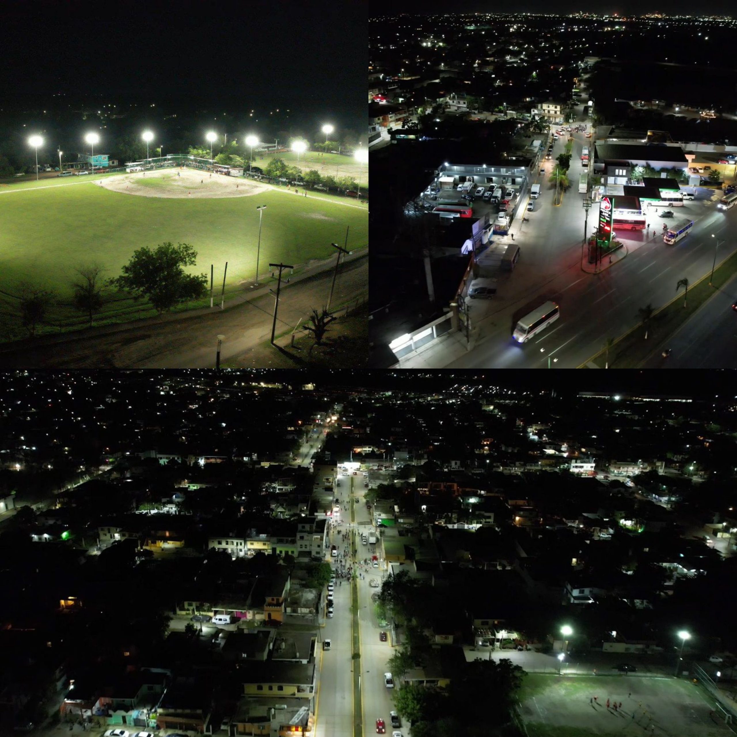 Se transforma Altamira con mejor iluminación – Sentido Común