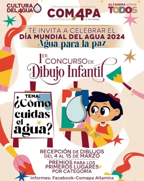 Comapa Altamira Lanza Concurso de Dibujo Infantil para Fomentar la ...