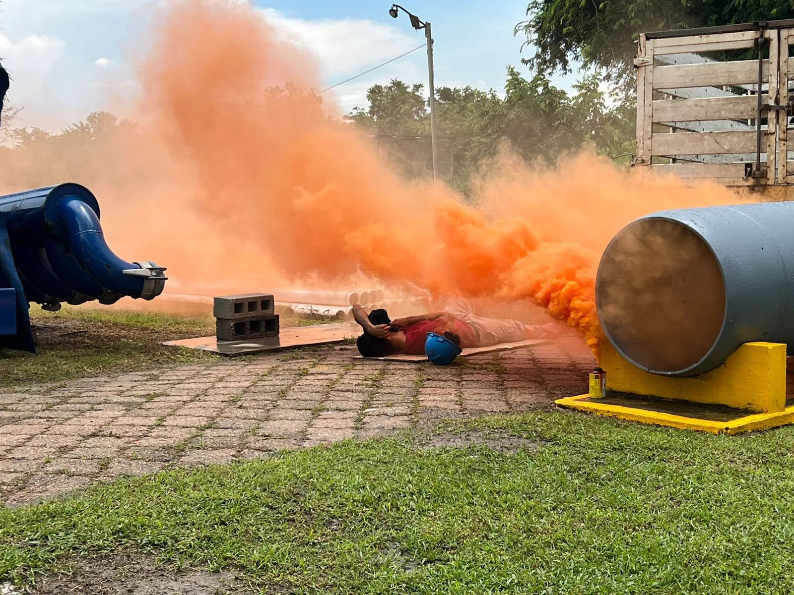 Desarrollan simulacro de fuga de gas-cloro en la planta DUPORT ...